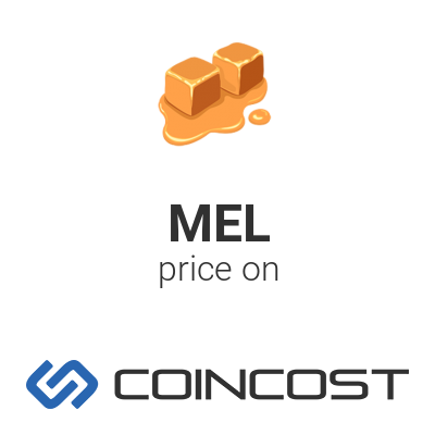 CaramelSwap MEL price chart online. MEL market cap, volume and other ...