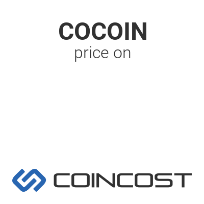 Cocoin COCOIN price chart online. COCOIN market cap, volume and other ...