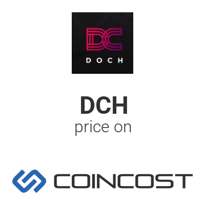 Doch Coin DCH price chart online. DCH market cap, volume and other live ...