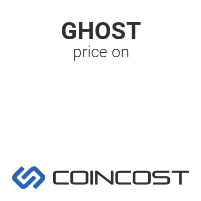IC Ghost GHOST price chart online. GHOST market cap, volume and other ...