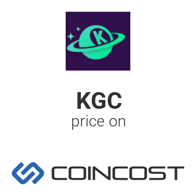 Krypton Galaxy Coin KGC price chart online. KGC market cap, volume and ...
