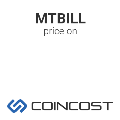 Midas mTBILL MTBILL 价格的在线走势图。MTBILL 市值，交易量和加密货币市场的其他实时与历史数据。2024年度的Midas mTBILL预测。 | COINCOST