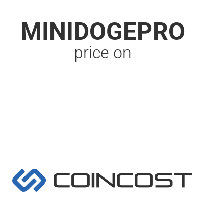 Mini Doge Pro MINIDOGEPRO price chart online. MINIDOGEPRO market cap ...