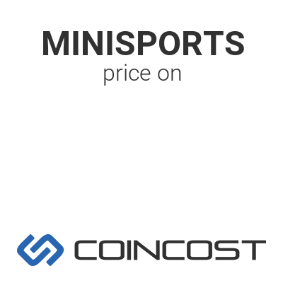 MiniSports Token MINISPORTS price chart online. MINISPORTS market cap ...
