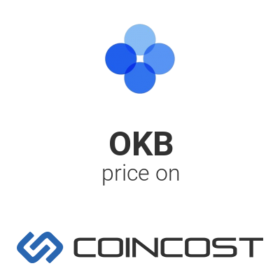 OKB OKB 价格的在线走势图。OKB 市值，交易量和加密货币市场的其他实时与历史数据。2025年度的OKB预测。 | COINCOST
