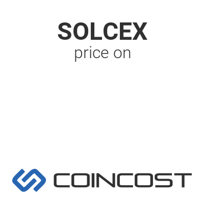 Криптовалюта SolCex курс монеты SOLCEX к рублю, к доллару и биткоину. Цена токена SOLCEX на ...