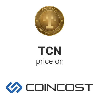 Gráfico de precio de TCOIN TCN en línea. Valor máximo de mercado ...